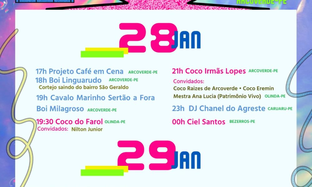 ARCOVERDE: O 4º Encontro Cultural do Samba de Coco Irmãs Lopes acontece ...